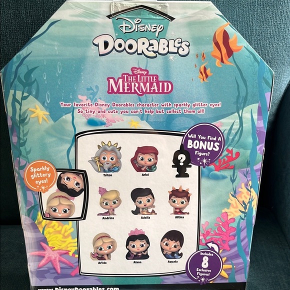 Disney | Toys | Disney Doorables The Little Mermaid Exclusive Set New ...
